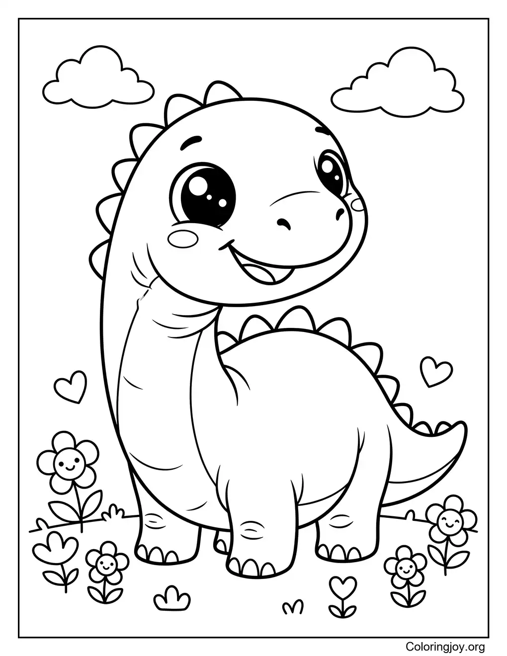 Diplodocus Coloring Pages: 24 Free Printable PDFs